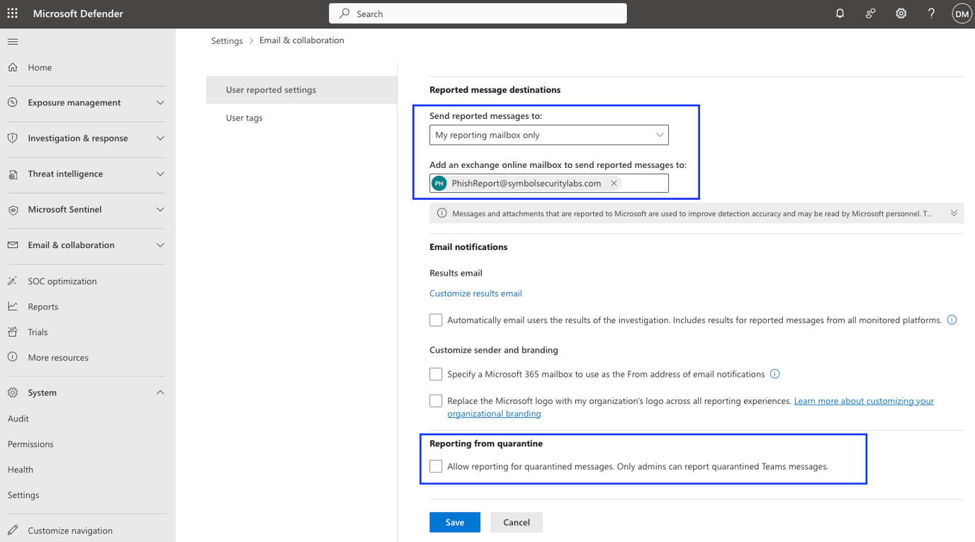 Setting Up Microsoft Report Phishing Button in Outlook.
