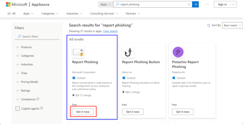 Setting Up Microsoft Report Phishing Button in Outlook.
