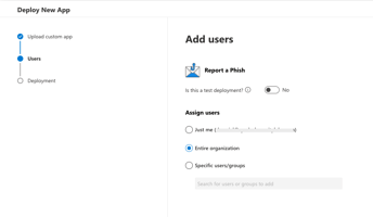 How to configure Report a Phish on Outlook